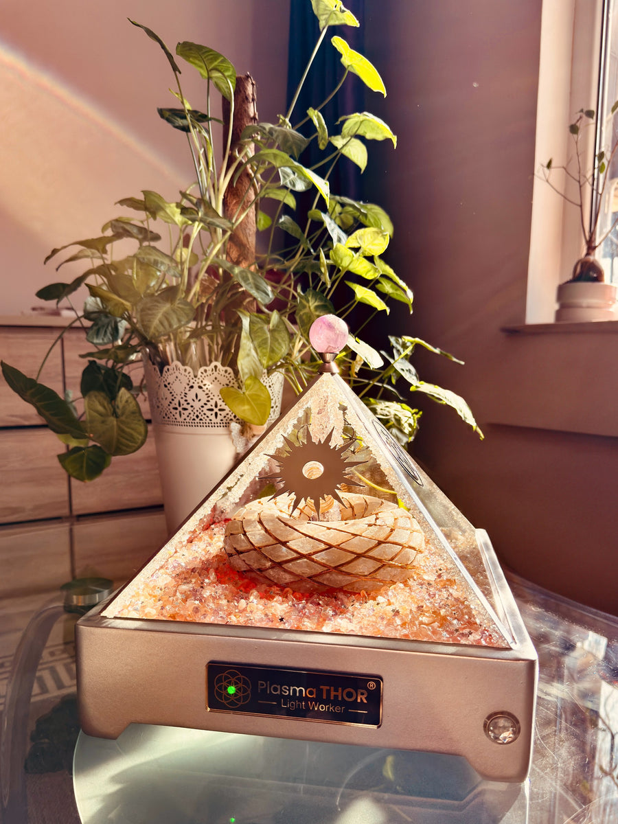 Piramida Plasmatica Terapeutica PlasmaThor Home Silver