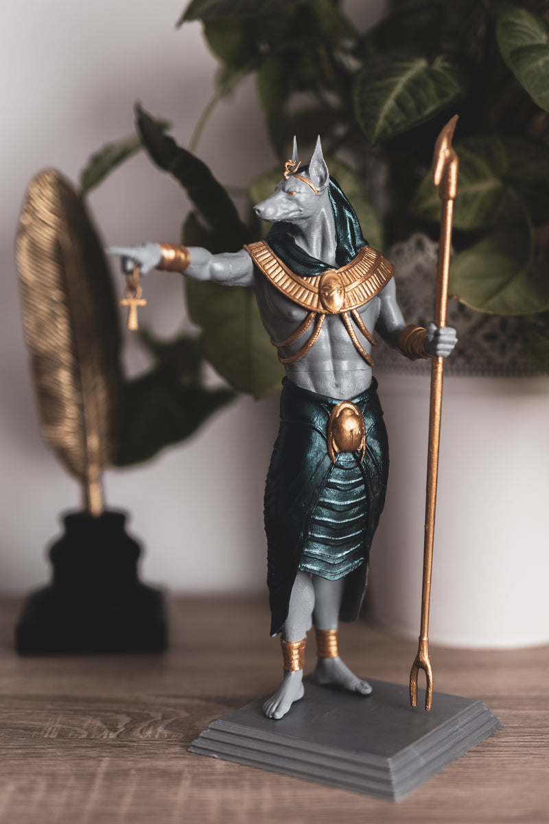 Statueta/Armonizator cu Plasma - Zeul Anubis - 30 cm – PlasmaThor